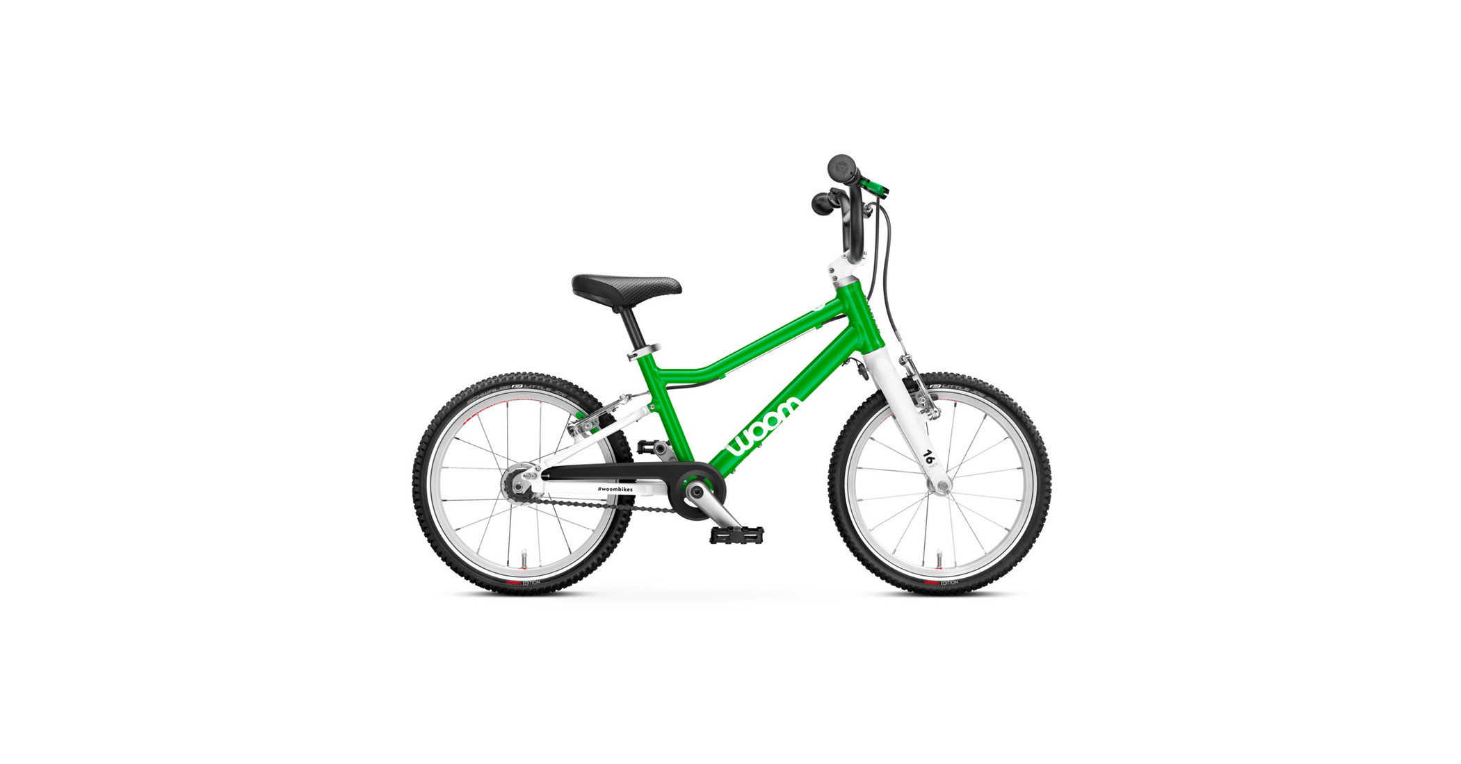Woom 3 AutoMagic zöld - Woom 3 - 16 kerékpár